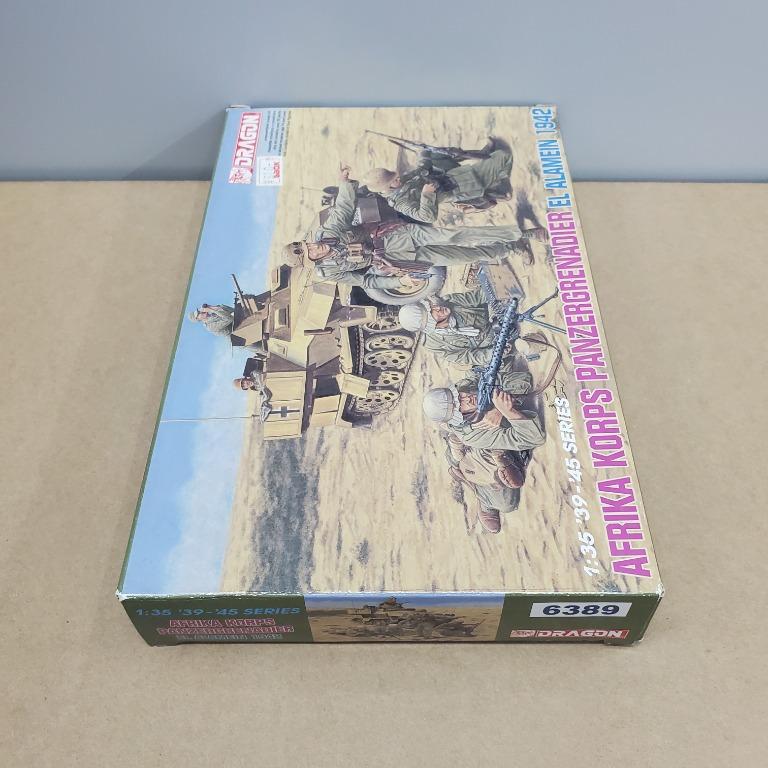 全新絕版 Dragon 威龍 6389 (2007年)-1/35-德國非洲軍團裝甲擲彈兵 / Afrika Korps ...