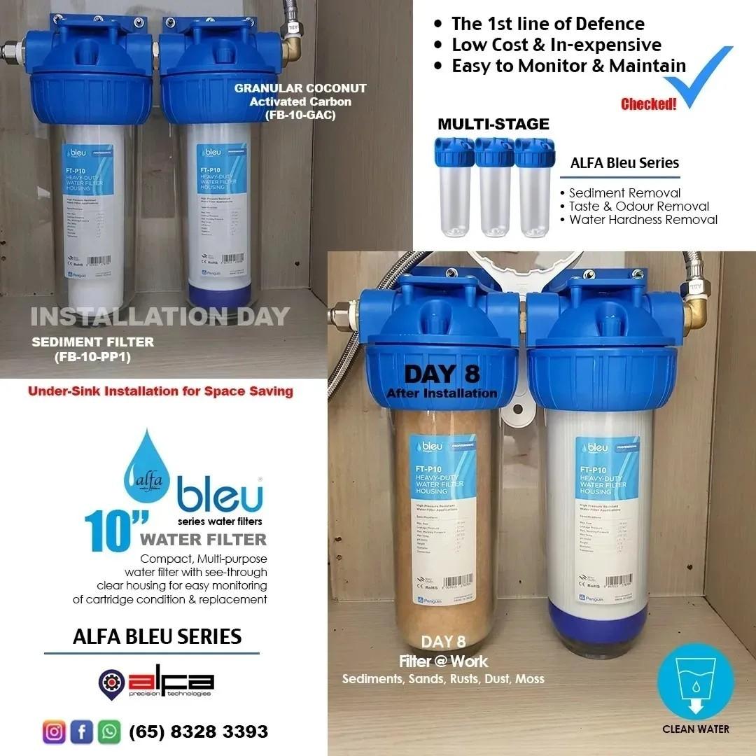Alfa Bleu Water Filters (GAC - Granular Activated Coconut), TV & Home ...