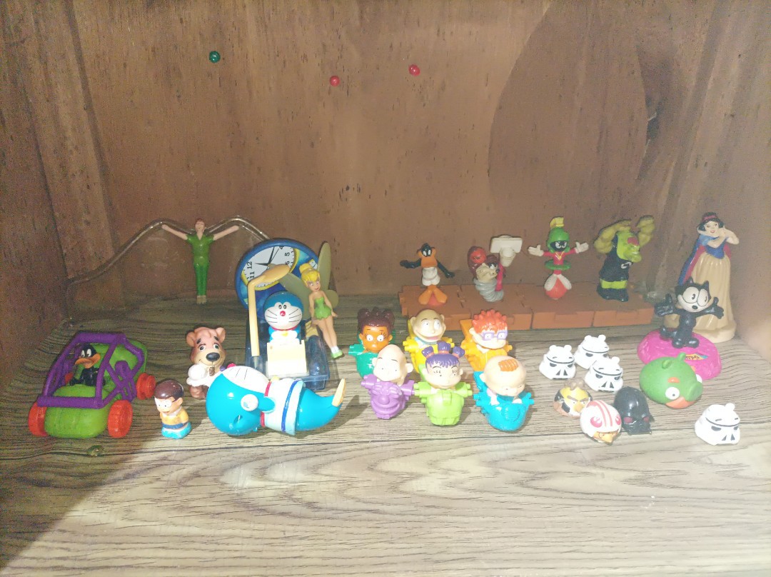 Assorted vintage cartoon toys, Hobbies & Toys, Toys & Games on Carousell