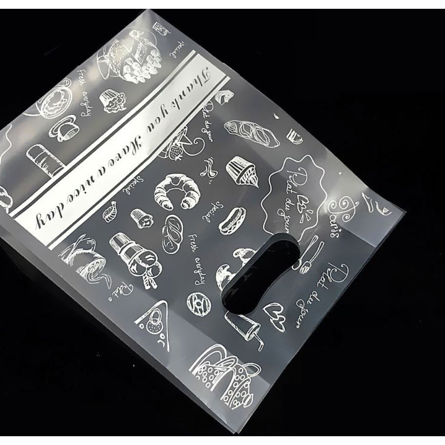 BAKED goodies, paatries, meal box plastic bag, Food & Drinks, Packaged ...