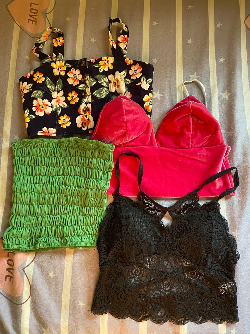 Barbie Bralette Set, Women's Fashion, Undergarments & Loungewear on ...