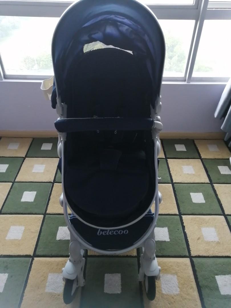 Belecoo Baby Stroller 2 way facing, Babies & Kids, Going Out, Strollers ...