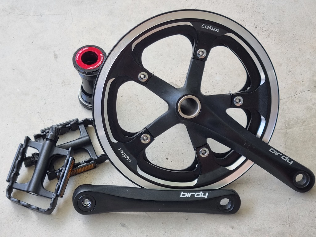 Birdy R20 Original 52T Crankset with Bottom Bracket BSA Driveline ...