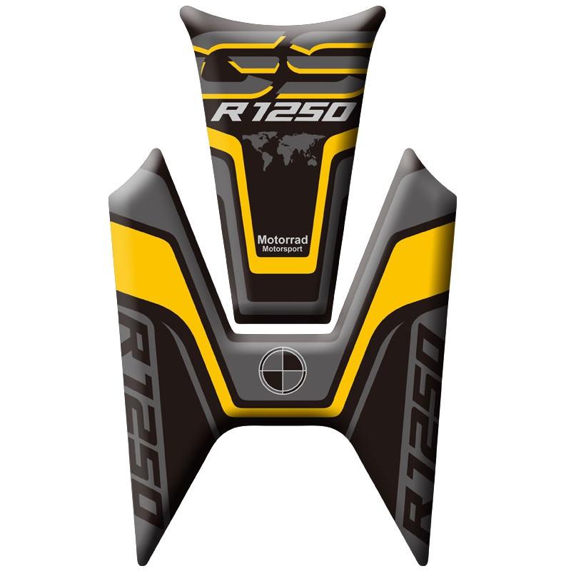 BMW R1250GS tank middle tricolour fish bone protection cap fuel R 1250 ...