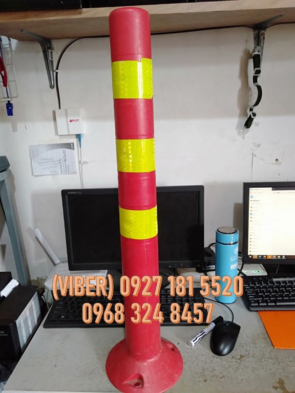 bollard pvc 30" plastic, Commercial & Industrial, Construction ...