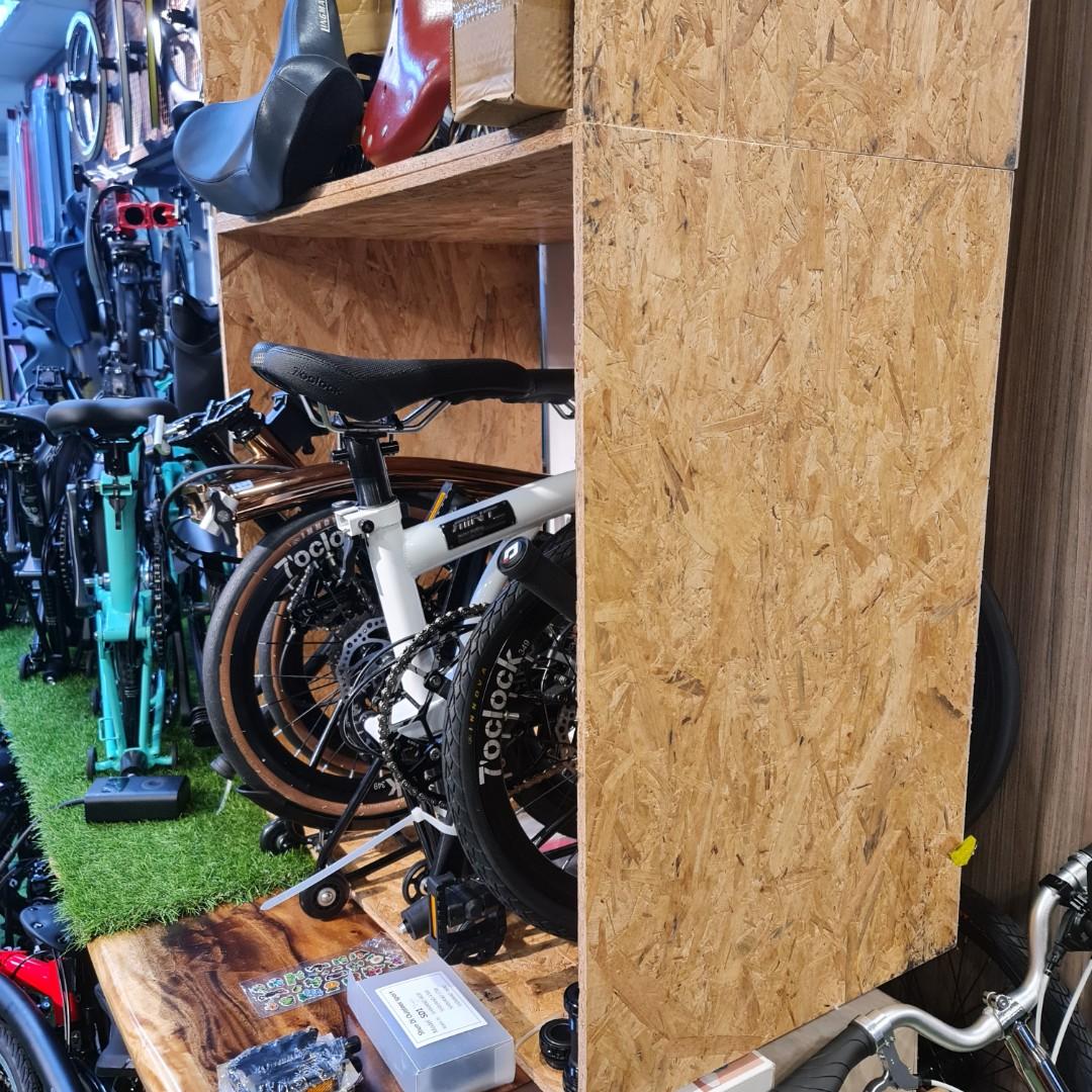 Brompton storage box trifold bike storage, Sports Equipment, Bicycles ...