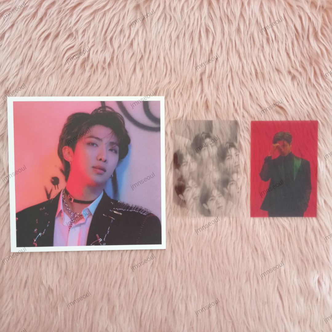 BTS RM MCB Square Photo + Clue and Route Clear Photocards, Hobbies ...
