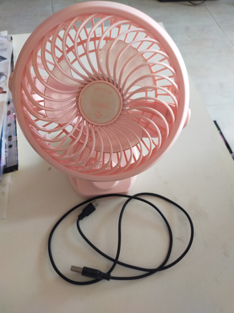 Cable table fan, Furniture & Home Living, Lighting & Fans, Fans on ...
