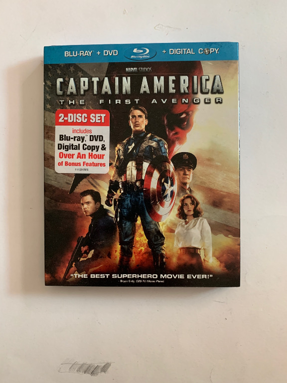 Captain America BLU Ray DVD, Hobbies & Toys, Music & Media, CDs & DVDs ...