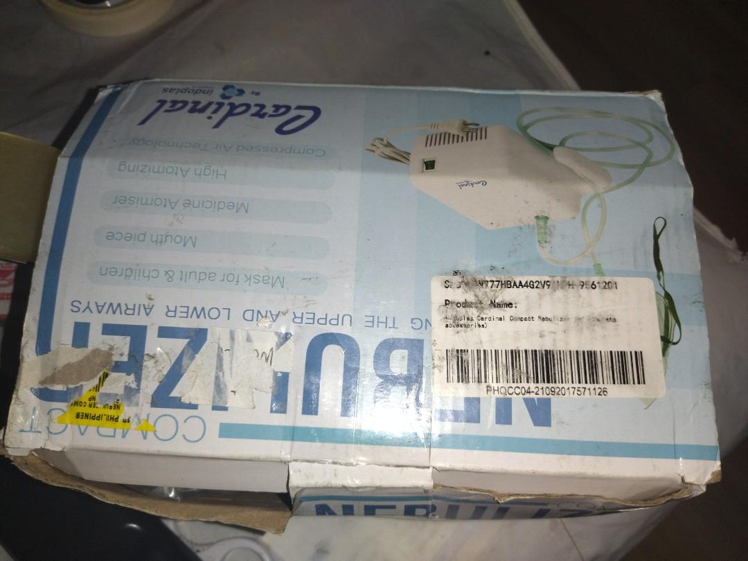 Cardinal Nebulizer by Indoplas, Health & Nutrition, Medical Supplies ...