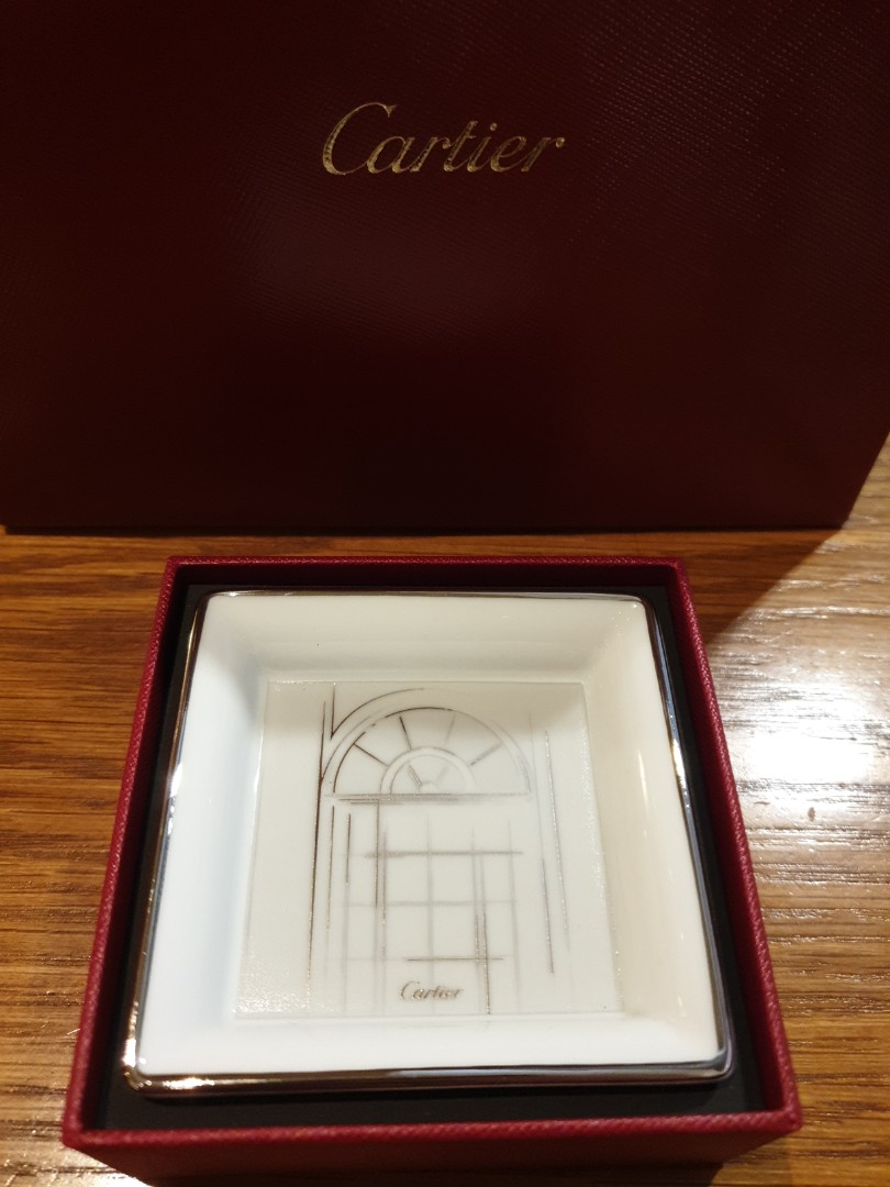 Cartier Trinket Dish Tray, Luxury, Accessories on Carousell