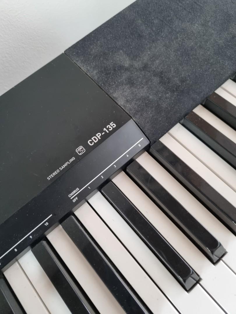 Casio Digital Piano CDP-135, Hobbies & Toys, Music & Media, Musical ...