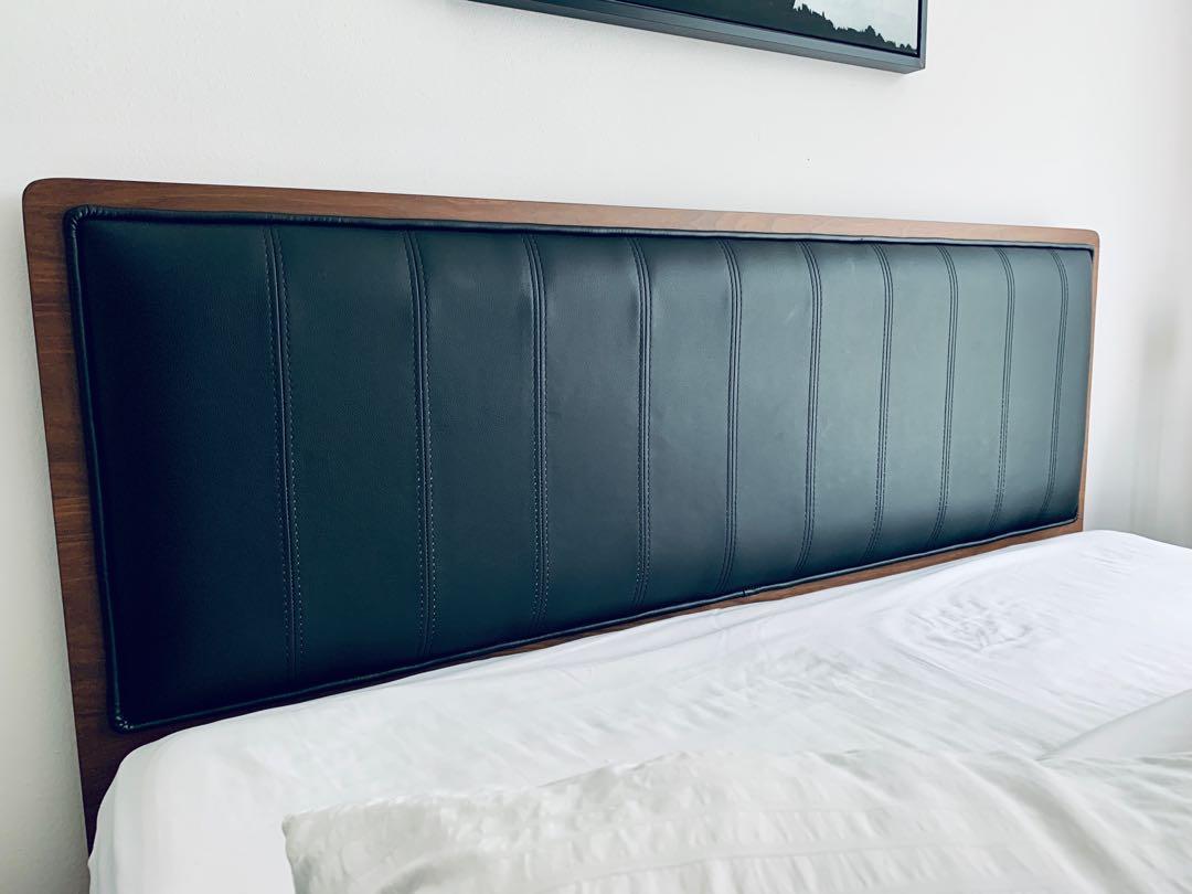 Cellini King size bed with storage, Furniture & Home Living, Furniture ...