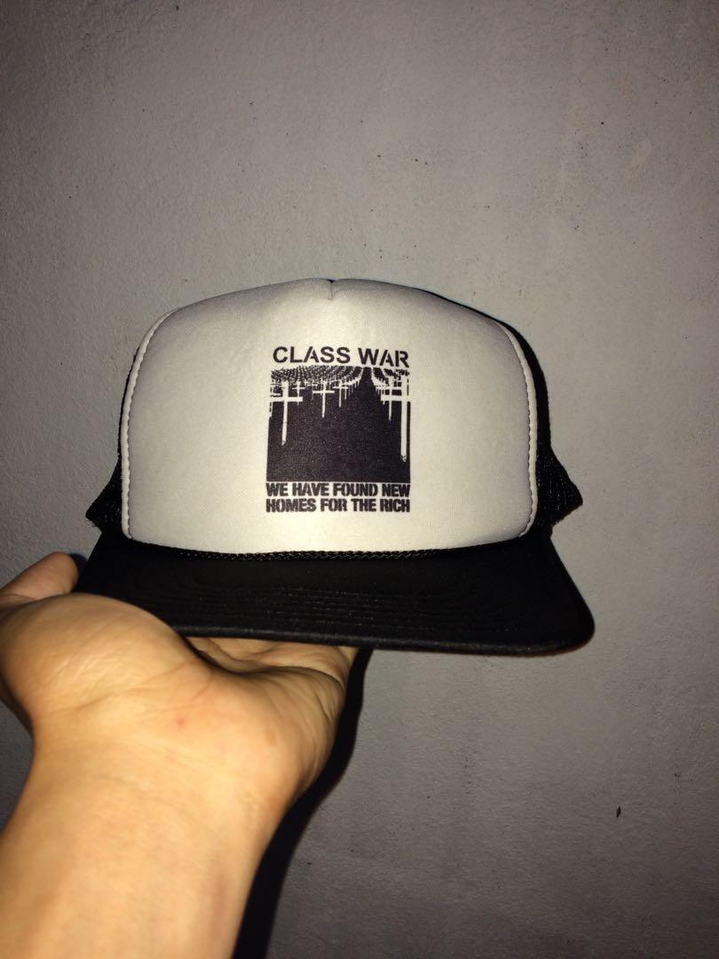 CLASS WAR ANARCHIST TRUCKER HAT by Otto, Men's Fashion, Watches ...