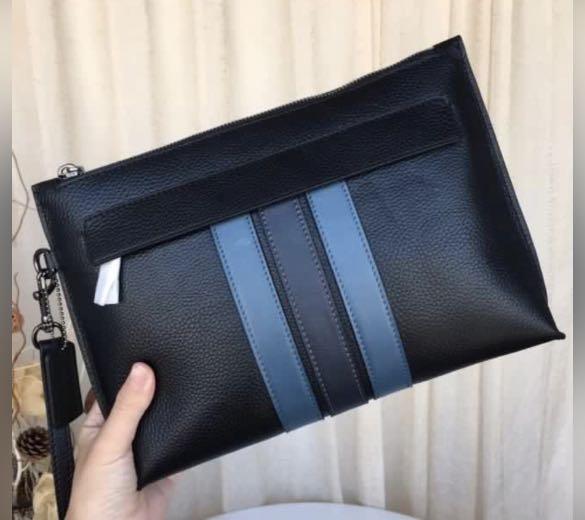 Coach men Clutch (various designs), Men's Fashion, Bags, Belt bags ...