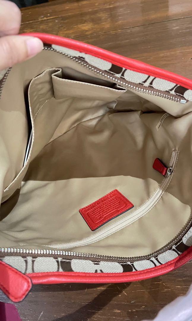 Coach Monogram Bucket 2 Way Bag, Women's Fashion, Bags & Wallets ...