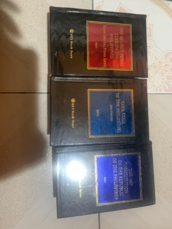 CODALS (Set includes Civil Code, Revised Penal Code, Constitution Law ...