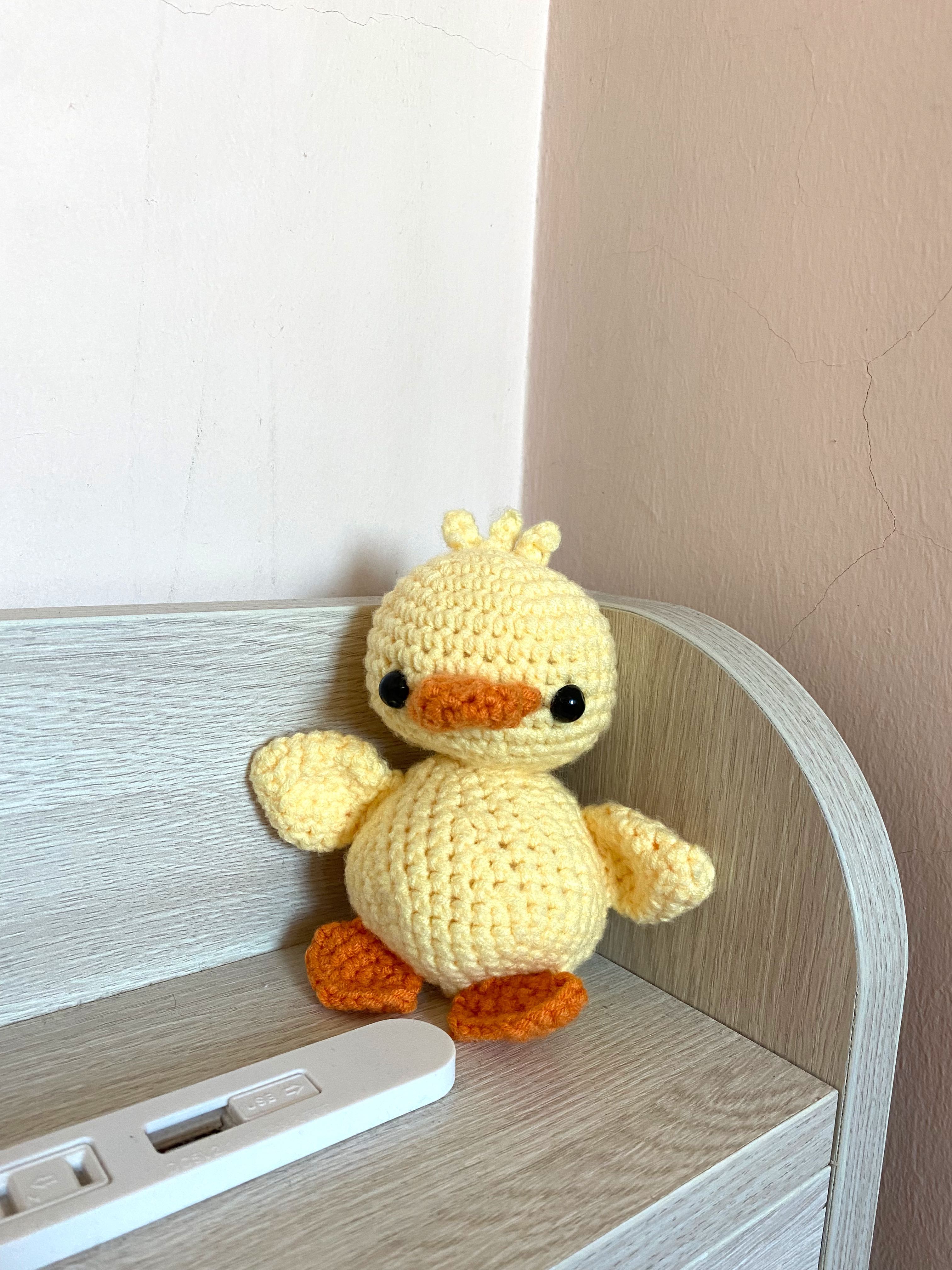 Crochet Duck, Hobbies & Toys, Stationery & Craft, Handmade Craft on ...