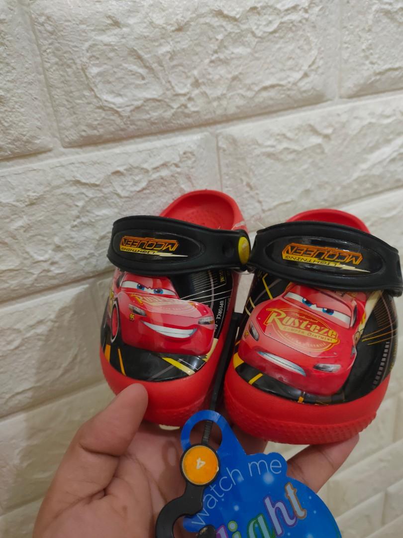 Crocs Disney Pixar Cars Limited Edition, Babies & Kids, Babies & Kids ...