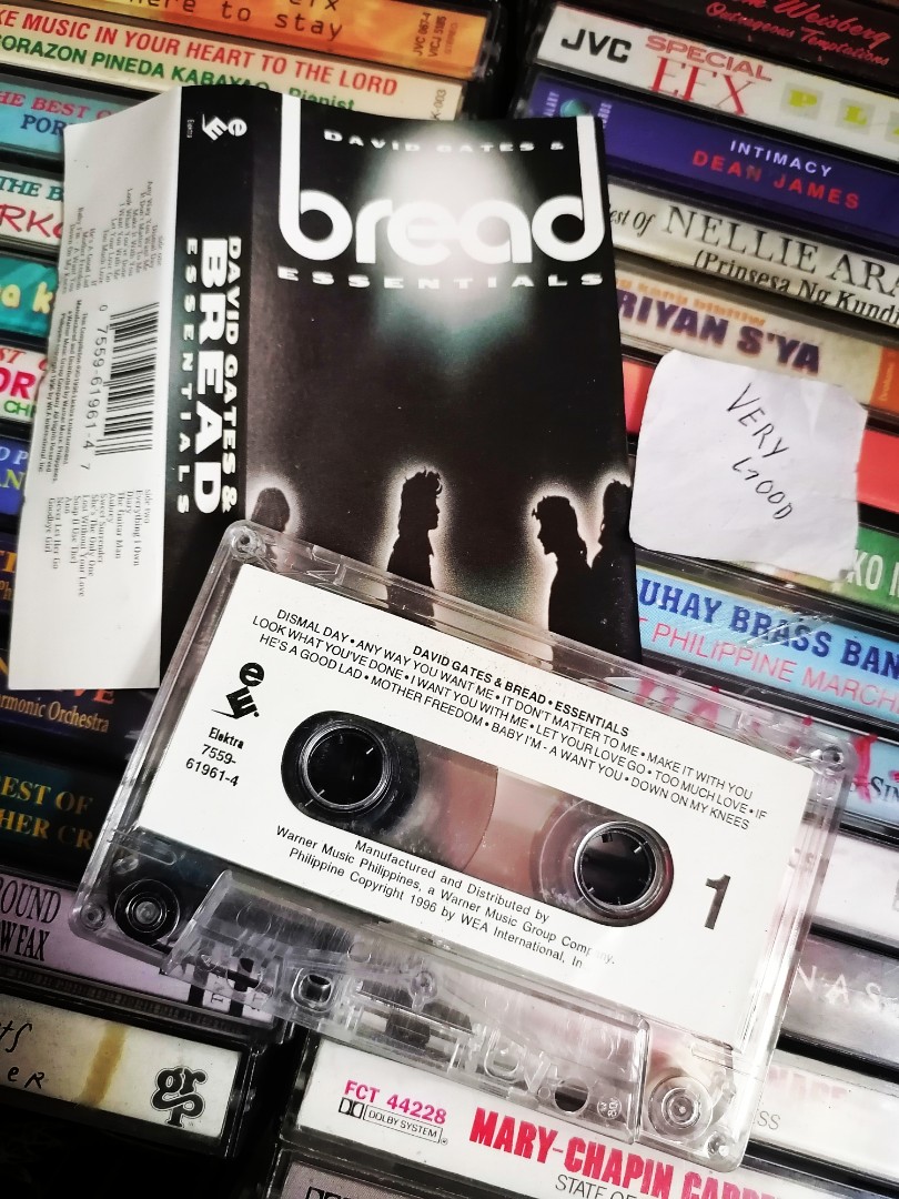 David Gates and Bread Essential Original Vintage Cassette Tapes For ...