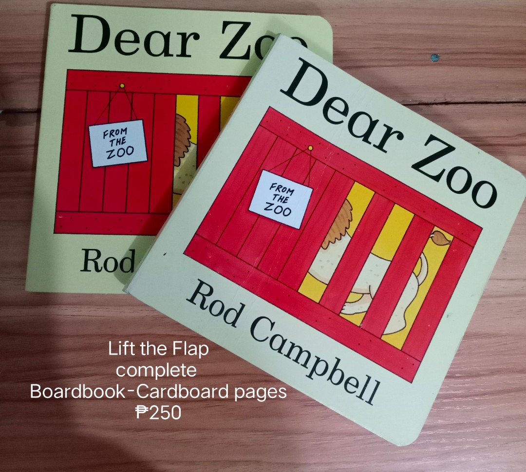 Dear Zoo lift the flap, Hobbies & Toys, Books & Magazines, Children's ...