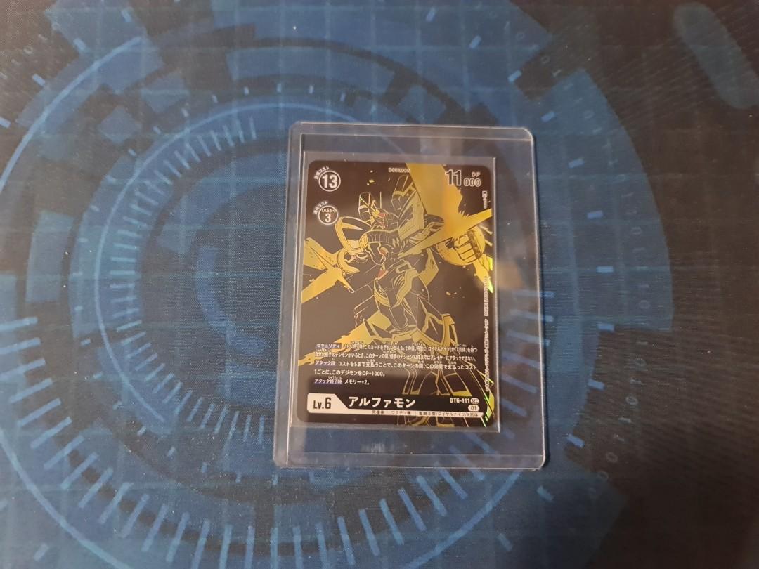 Digimon TCG BT10 Cross Encounter - Alphamon SEC *PROMOTION Items ...