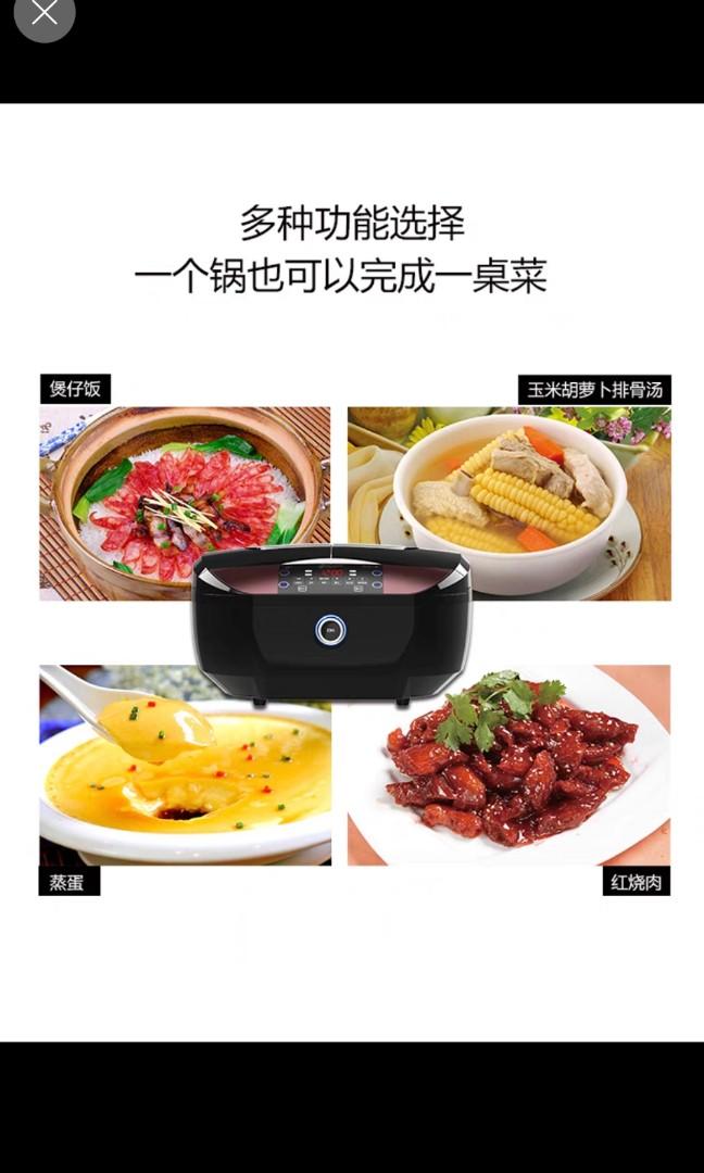 Dual pot smart multipurpose rice cooker, TV & Home Appliances, Kitchen ...