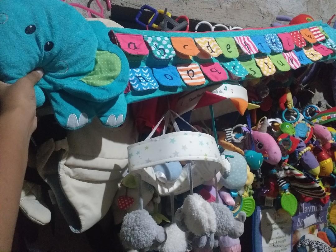 ELC Elephant with alphabet and numbers, Babies & Kids, Infant Playtime ...