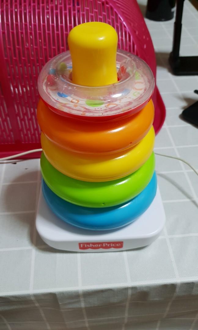 Fisher Price Stacking Donuts Rings, Babies & Kids, Infant Playtime on ...