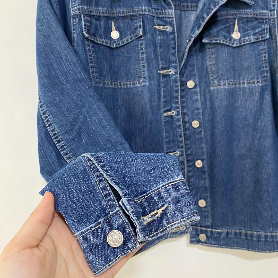 Freego Denim Jacket, Women's Fashion, Coats, Jackets and Outerwear on ...