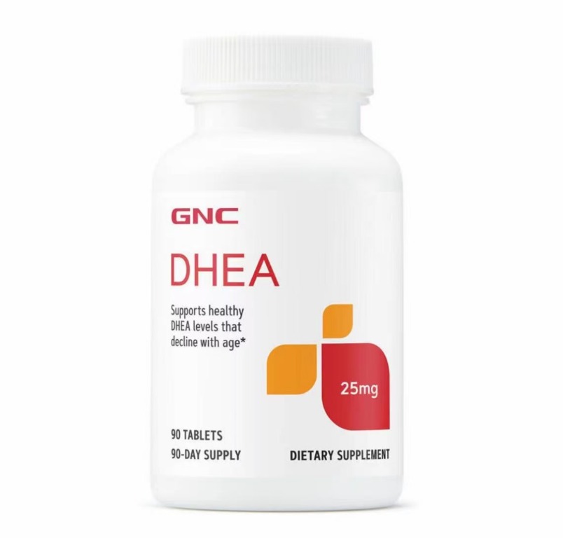 GNC DHEA 25mg 90粒, 健康及營養食用品, 健康補充品, 健康補充品 - 維他命及補充品 - Carousell