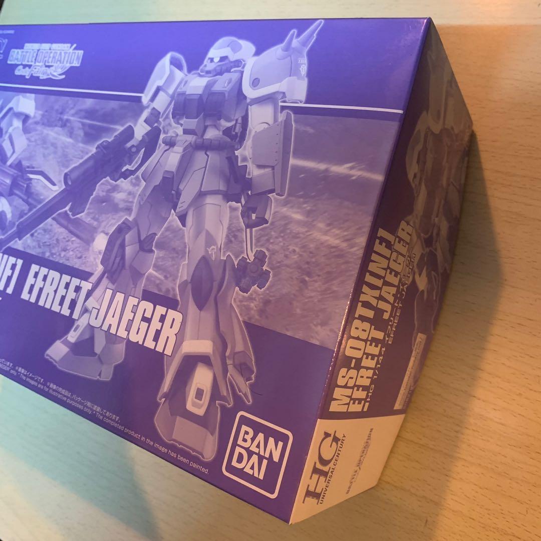 全新 Gundam HG MS-08TX[NF] EFREET JAEGER 獵戰型 伊夫利特 Battle Operation HGUC 1/144 Premium Bandai hg pb ...