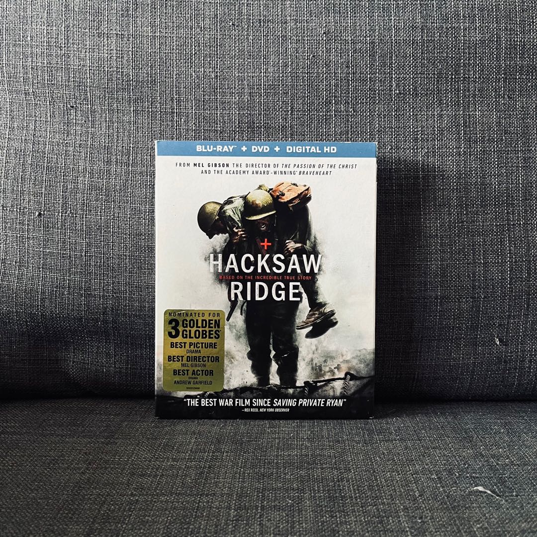 Hacksaw Ridge (Blu-ray), Hobbies & Toys, Music & Media, CDs & DVDs on ...