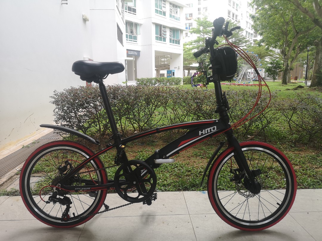 HITO x6 Foldable bicycle 20", Sports Equipment, Bicycles & Parts ...