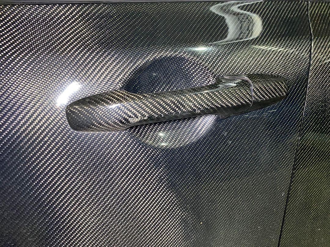 Honda Civic FD Carbon Fibre Door Overlay FD1 FD2 FD2R Type R FD3 FD4 ...