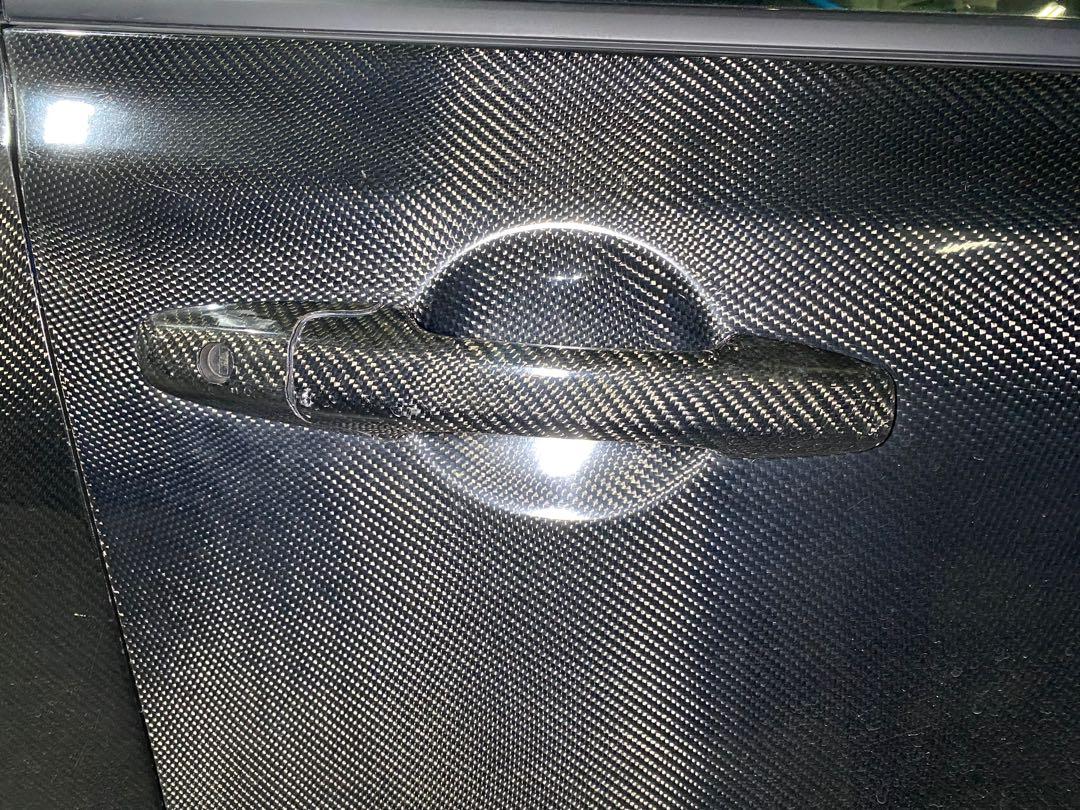 Honda Civic FD Carbon Fibre Door Overlay FD1 FD2 FD2R Type R FD3 FD4 ...
