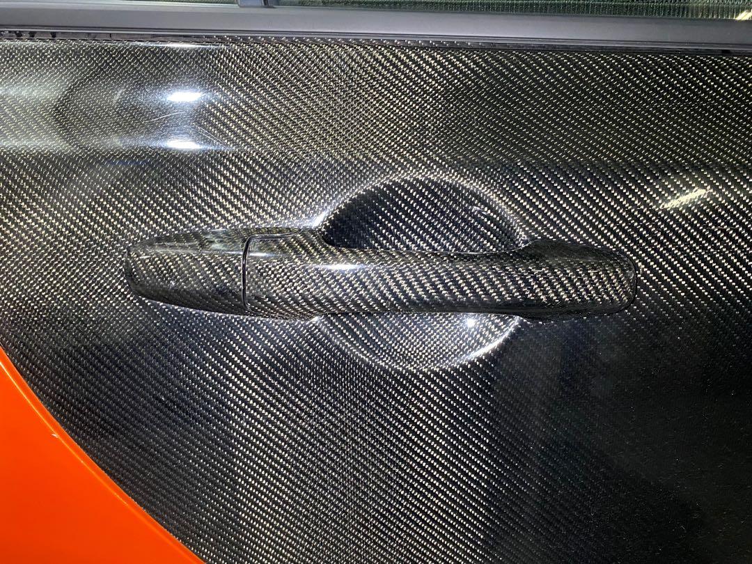 Honda Civic FD Carbon Fibre Door Overlay FD1 FD2 FD2R Type R FD3 FD4 ...
