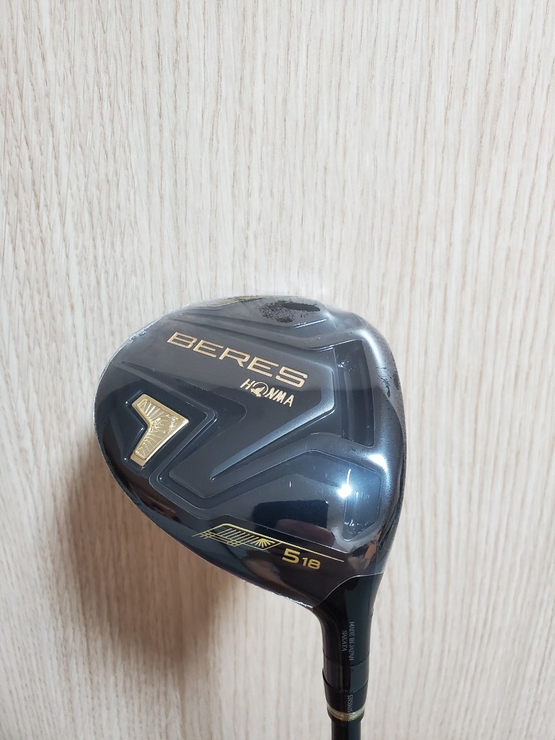 Honma Beres Black 5 wood ARMRQ MX SR flex., Sports Equipment, Sports & Games, Golf on Carousell
