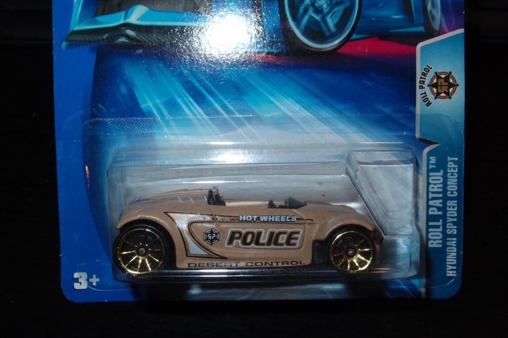 HYUNDAI SPYDER CONCEPT Police 现代 警察 特務車 概念車 Collector #179 2004 Hot ...