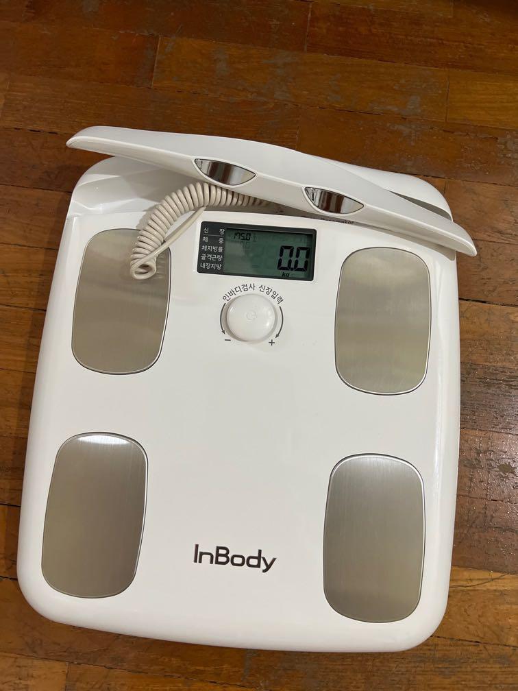 INBODY Dial H20B Body Fat Digital Scale, Health & Nutrition, Health ...