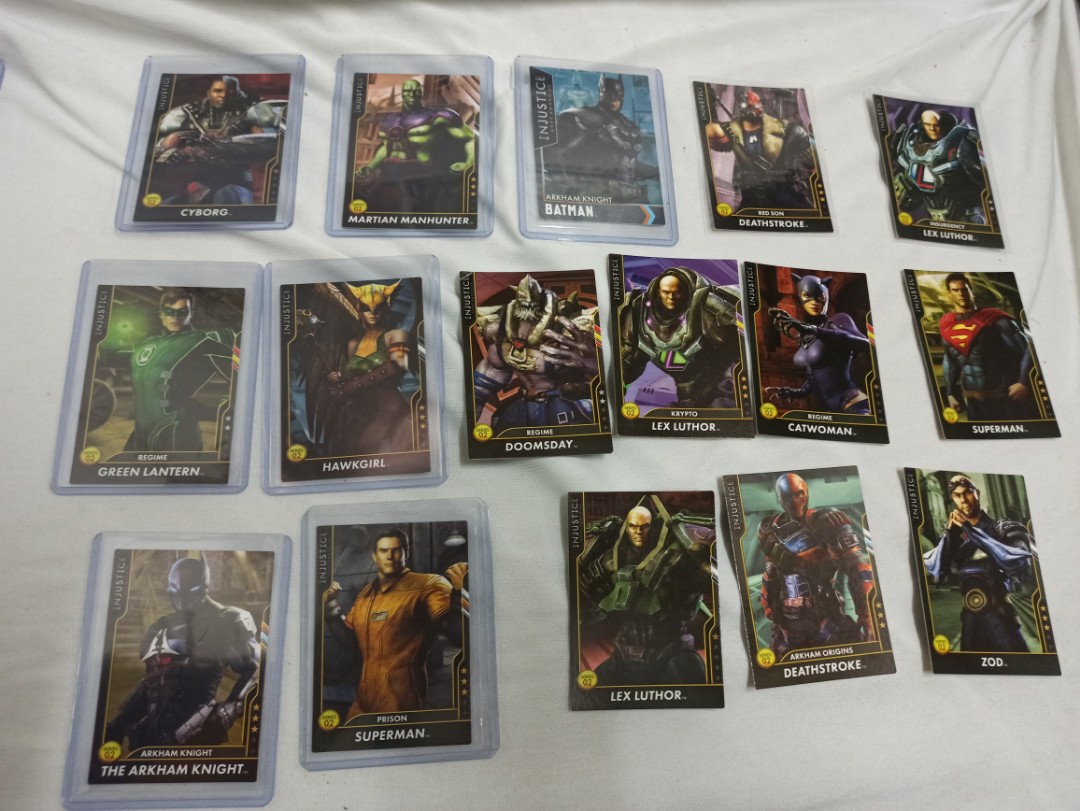 Injustice Cards, Hobbies & Toys, Toys & Games on Carousell