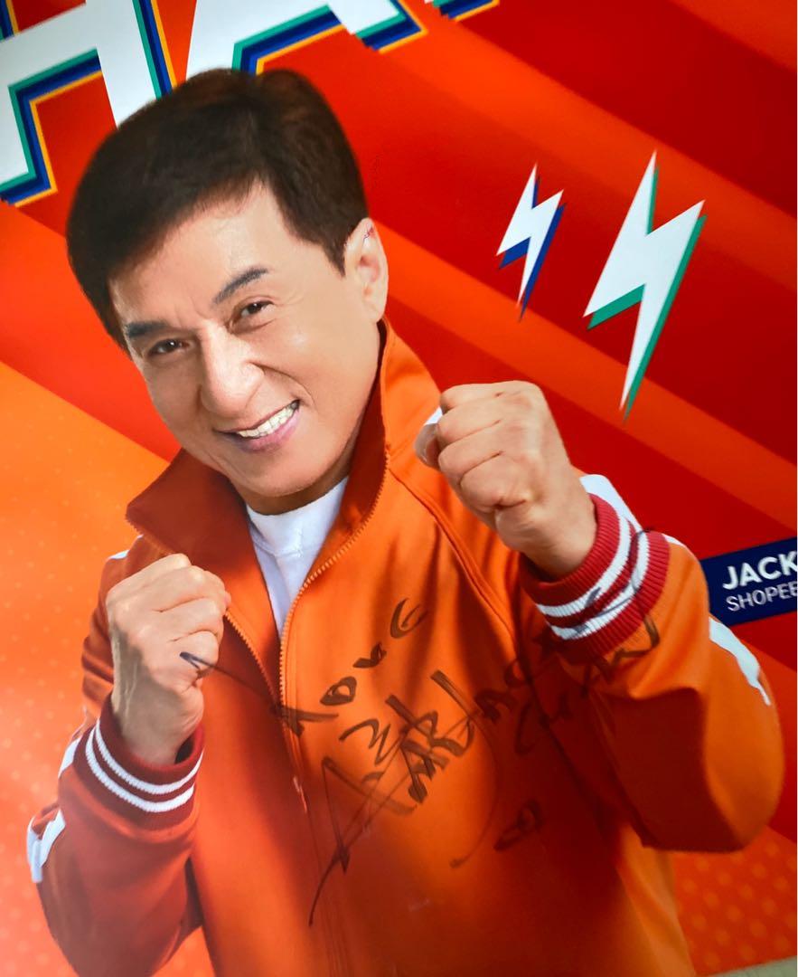 Jackie Chan Poster with his Signature (4 feet x 2.8), Hobbies & Toys ...