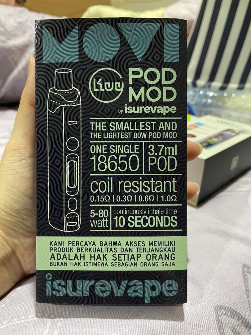 KUY POD MOD (DEVICE ONLY + Coil 0.3 ohm), Kesehatan & Kecantikan ...