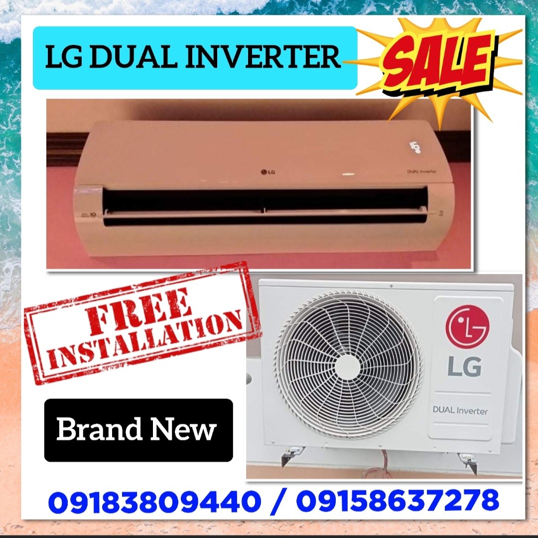 Lg Dual Inverter Split Type Aircon, TV & Home Appliances, Air ...