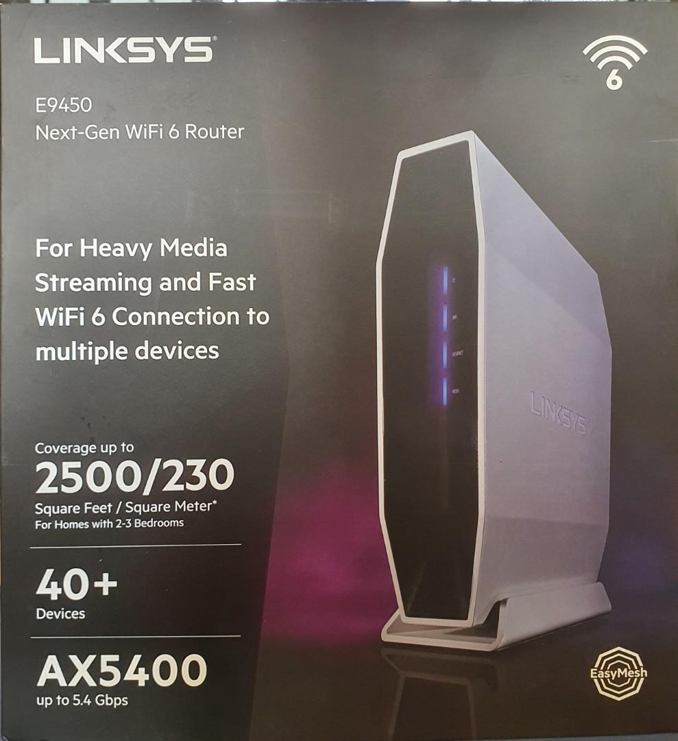 Linksys E9450 WiFi 6 Router, Computers & Tech, Parts & Accessories ...
