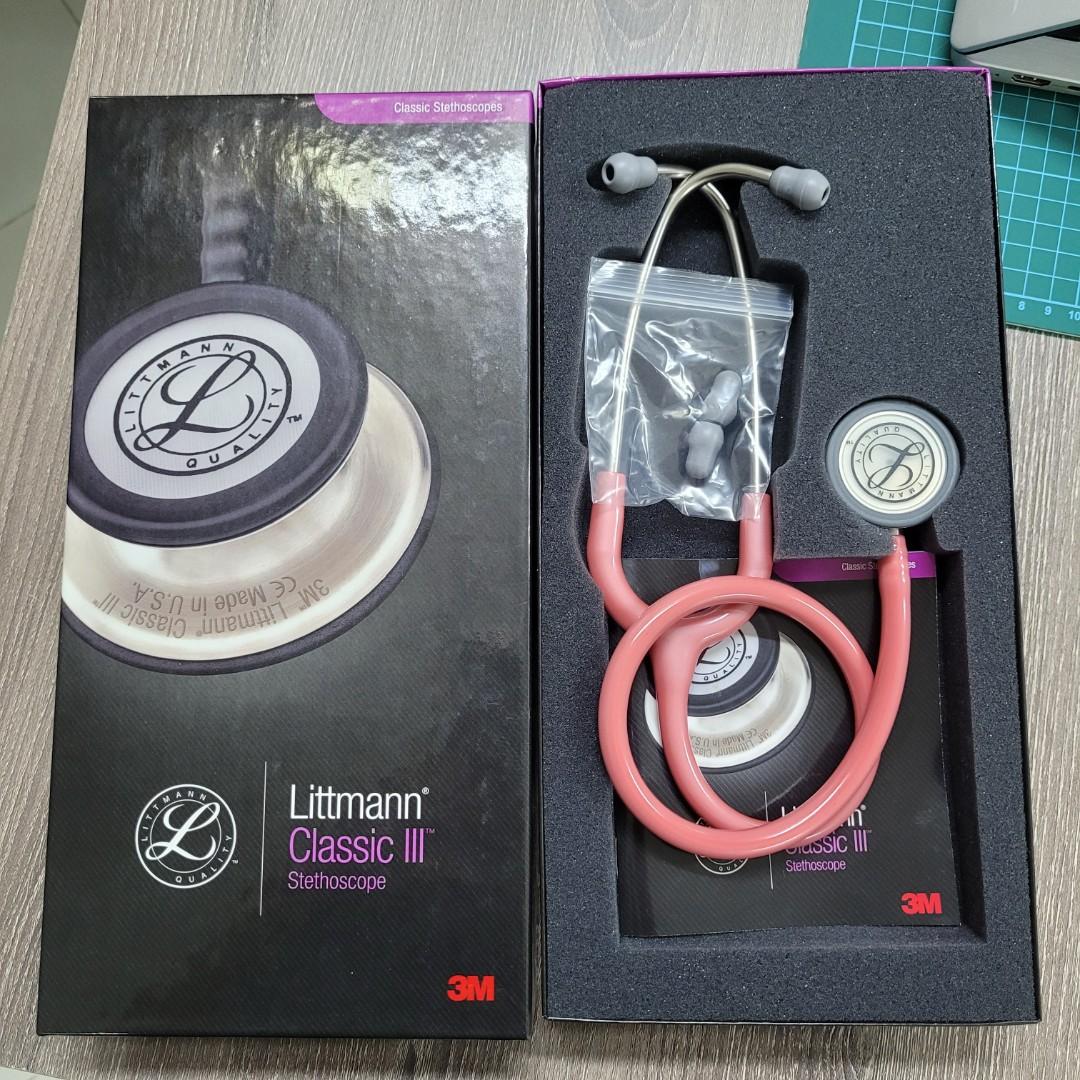 Littmann Classic III Stethoscope with Hard Casing, Health & Nutrition ...