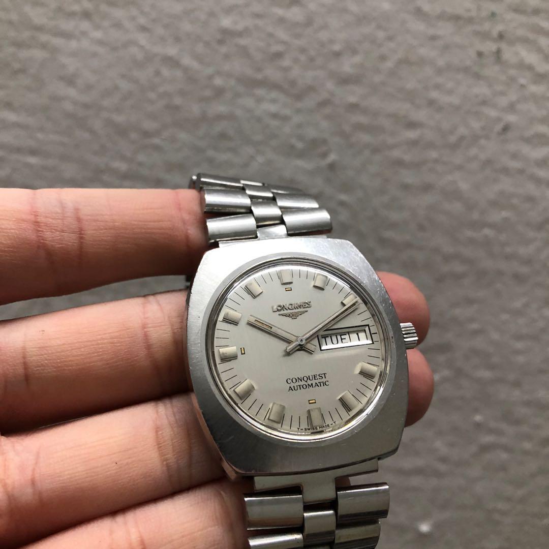 Longines conquest automatic watch, Men's Fashion, Watches & Accessories ...