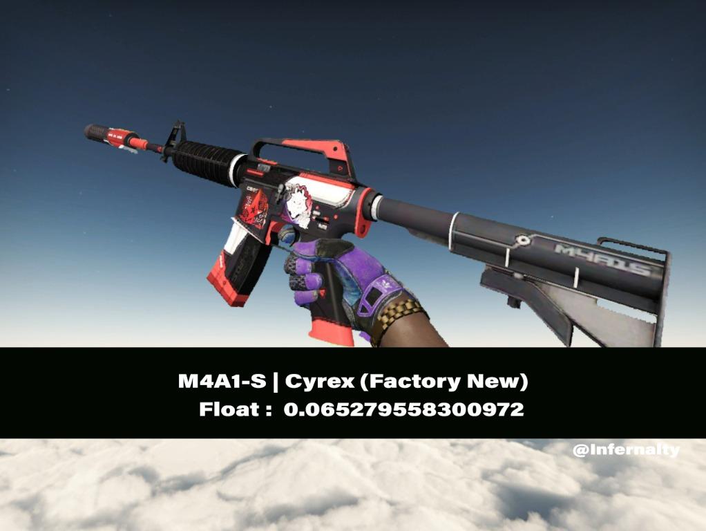 M4A1-S Cyrex FN CSGO SKINS KNIVES, Video Gaming, Gaming Accessories, In-Game Products on Carousell