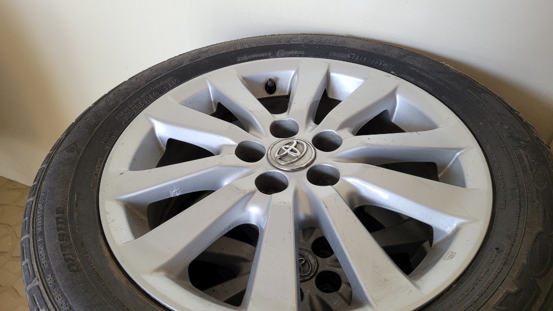 Mags and Tires (Toyota Innova) - Used, Car Parts & Accessories, Mags ...