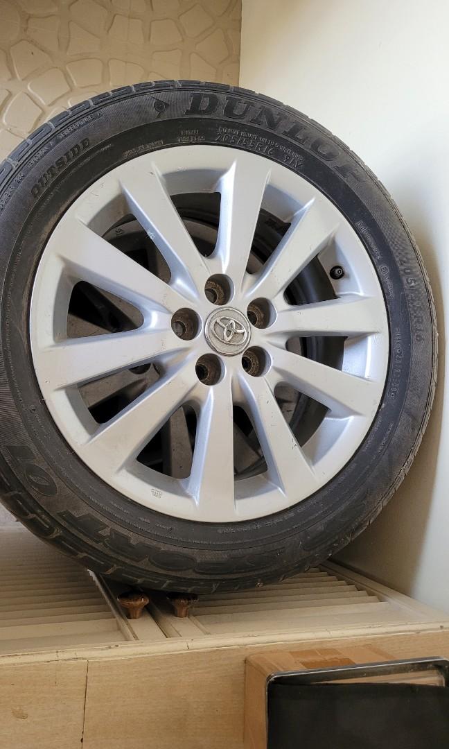 Mags and Tires (Toyota Innova) - Used, Car Parts & Accessories, Mags ...